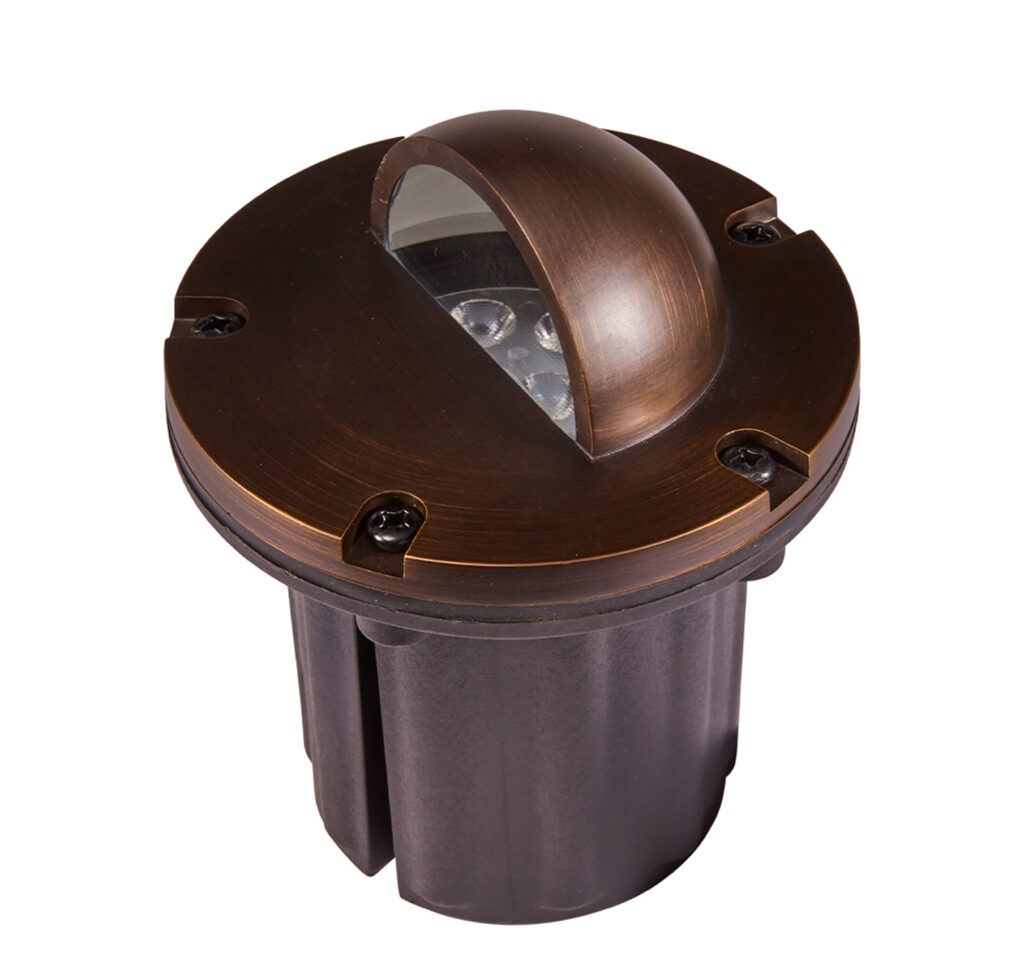 Alliance GL310 In-Ground Light - Aged Brass | The Pond & Rock Shop