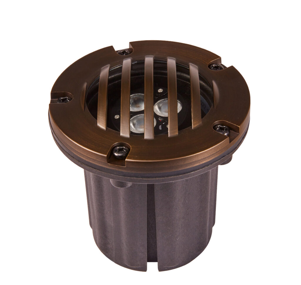 Alliance GL360-bt In-Ground Light - Aged Brass | The Pond & Rock Shop